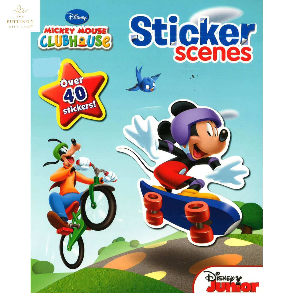 Disney Mickey Mouse Clubhouse: Sticker Scenes Book | Shopee Philippines