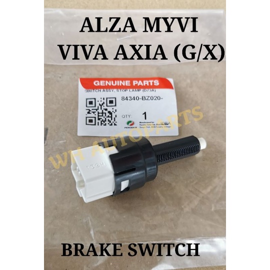 BRAKE SWITCH PERODUA VIVA MYVI ALZA AXIA G/X | Shopee Philippines