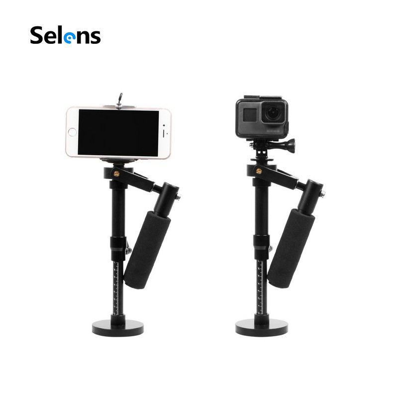 Selens Handheld Gimbal Stabilizer For Phone/Gopro/SJCAM | Shopee ...
