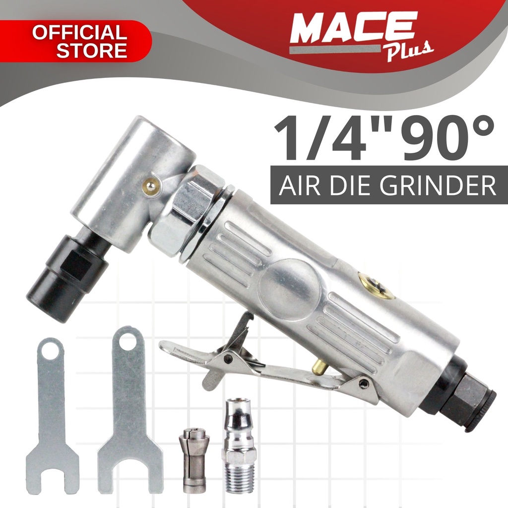 1/4" 90Degree Angle Air Die Grinder Air Pneumatic Right Angle Die ...