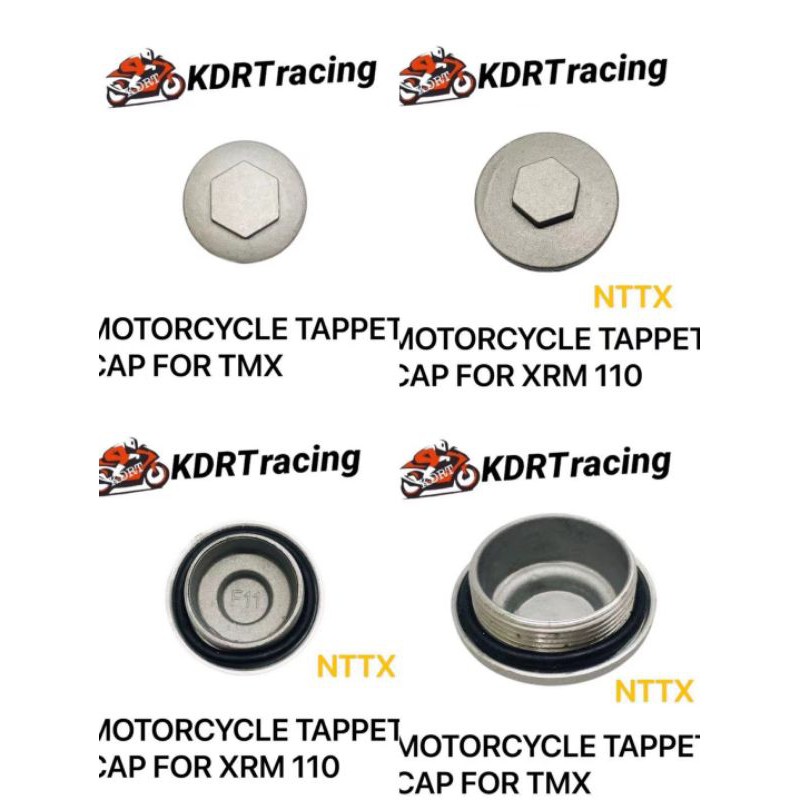 MOTORCYCLE TAPPET CAP FOR XRM 110 TMX | Shopee Philippines