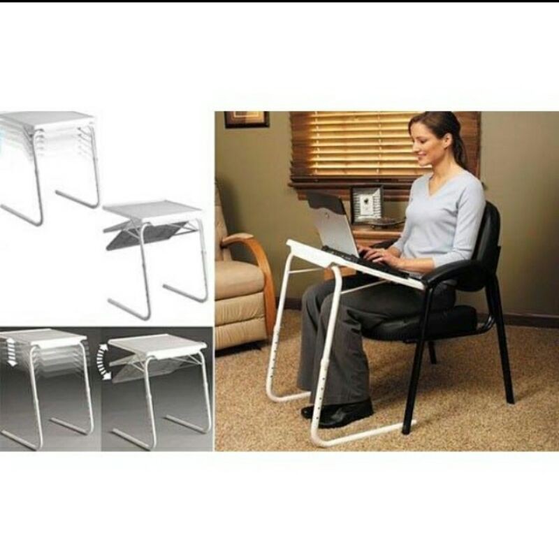 Table mate II Folding Table portable laptop Study Table | Shopee ...