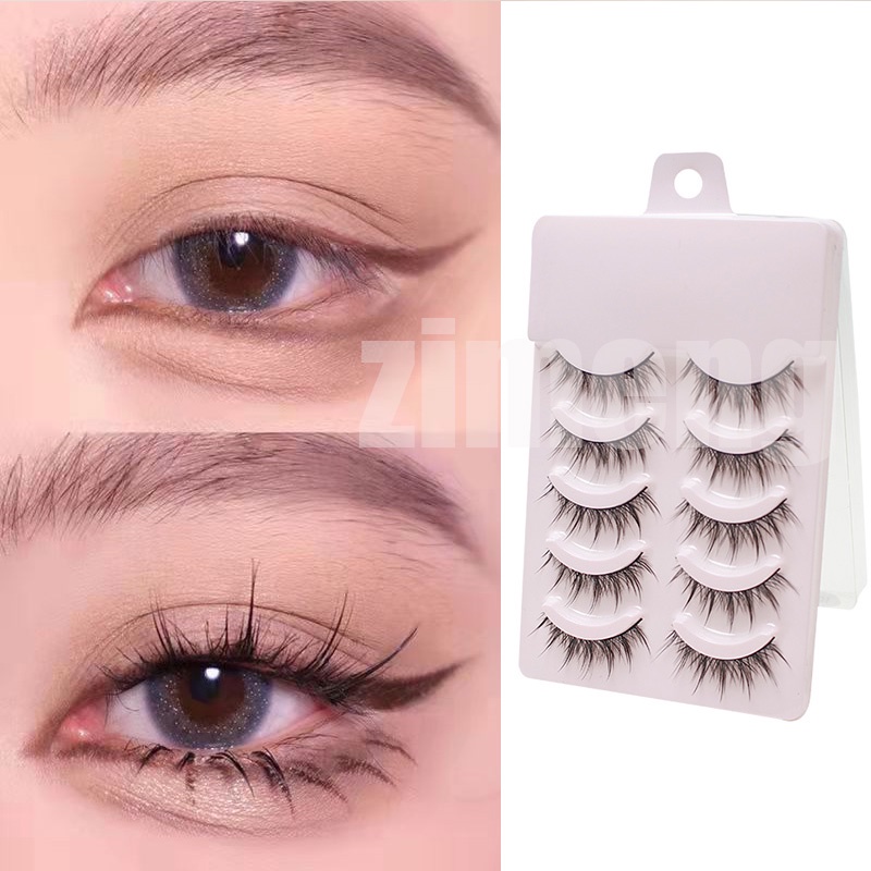 (Ready Stock )5pairs 3D Fairy Princess Comics Eyelashes Lashs Natural ...