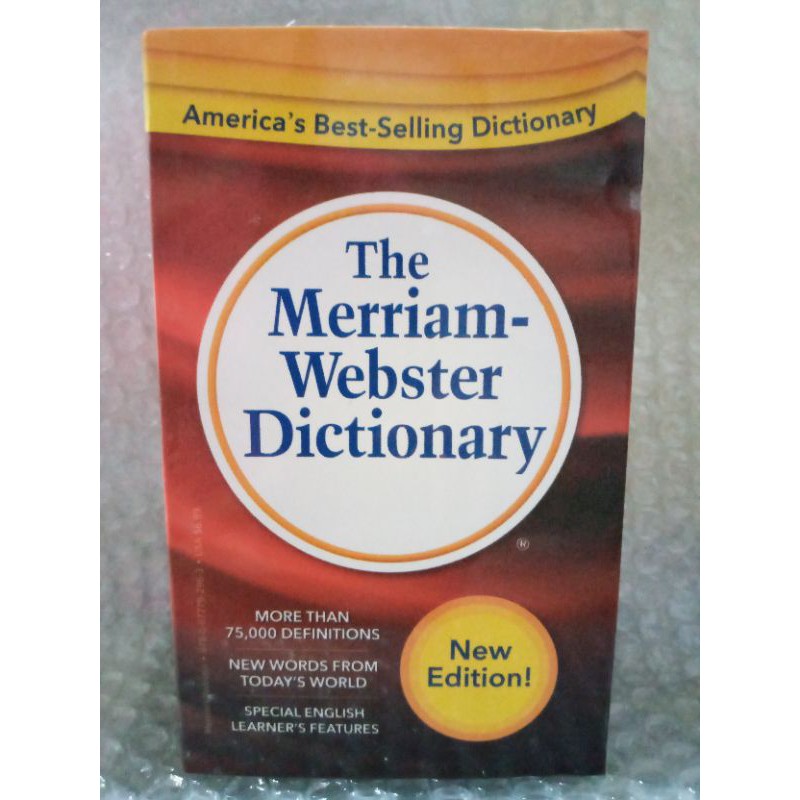 THE MERRIAM WEBSTER DICTIONARY (new edition) | Shopee Philippines