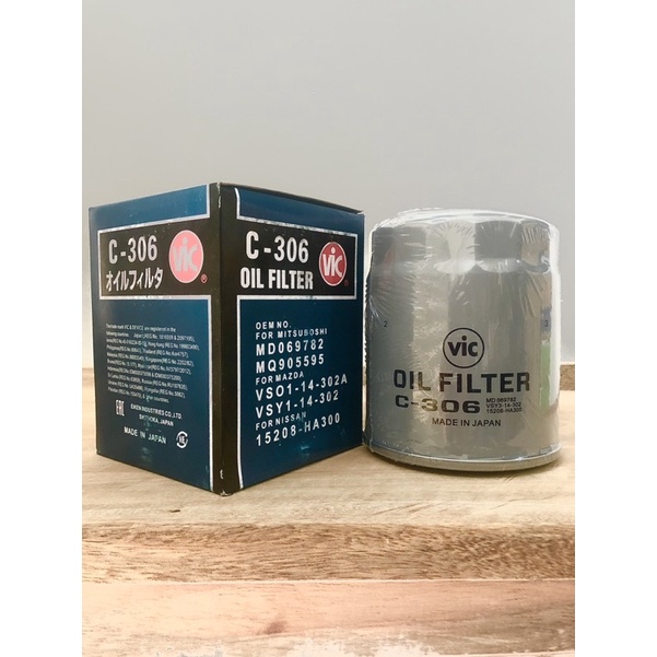 Vic Oil Filter C-306 Mitsubishi Pajero/ Adventure / L300 / Strada ...