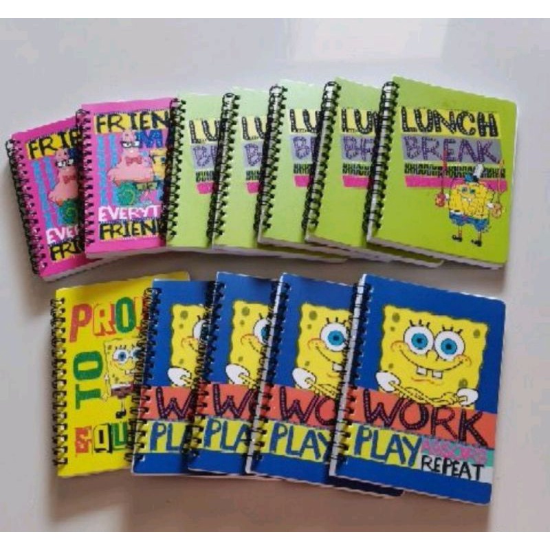 Campap Spongebob Squarepants- A6 80gsm 60Sheets Wire - O & Spiral ...