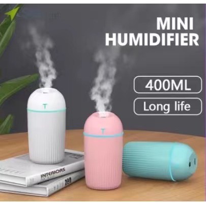 Smilee 420ML Mini Portable Ultrasonic Air Humidifer Aroma Essential Oil Diffuser USB Mist Maker ...