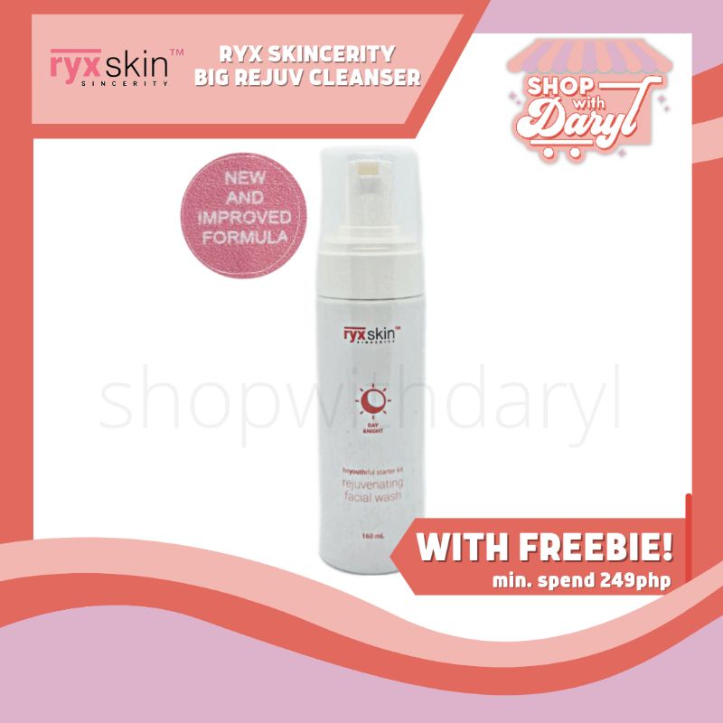 [ON HAND] RYX SKIN SINCERITY Big Rejuvenating Facial Wash 160ml (Big ...