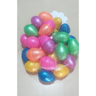 mini plastic eggtoys for kids(itlog pugo) /1.5inch 30pcs/pack | Shopee ...