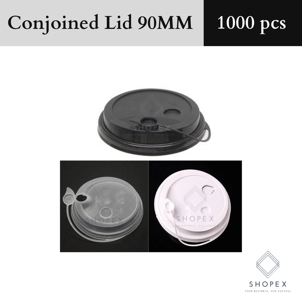 [WHOLESALE] Conjoined Lids 90 MM (1000 Pcs/Box) Lids/ Milktea lids ...