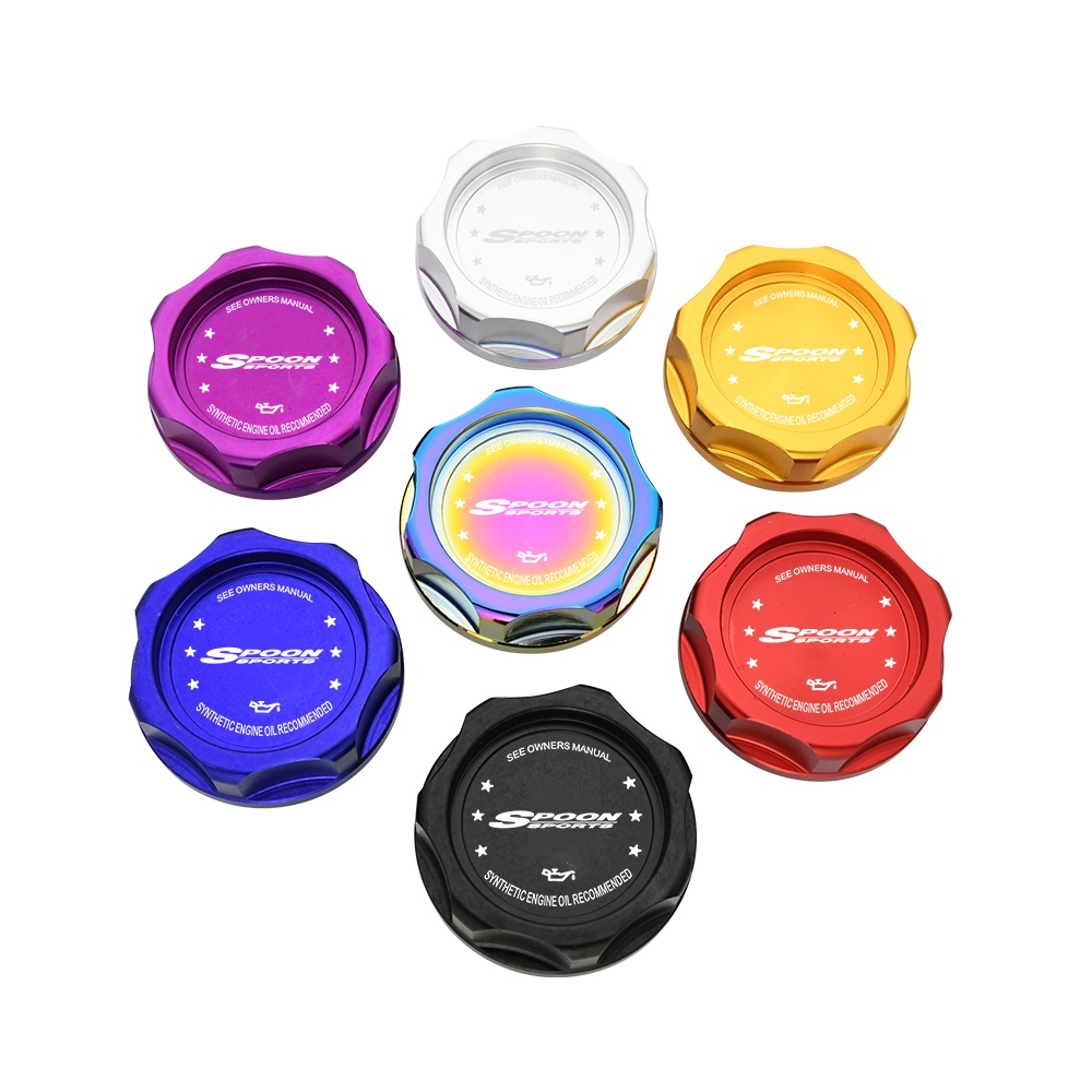 Aluminium Car Engine Oil Cap Oil Tank Cap For HONDA Oil Filler Caps ...