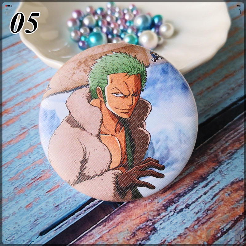 ☠ One Piece . Roronoa Zoro - Anime Cosplay Badge ☠ 1Pc 58MM Collection ...