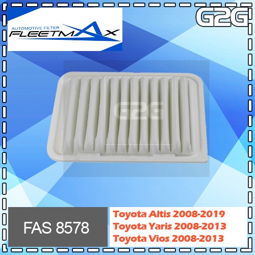 Air Filter Fleetmax FAS 8578 Altis 2008-2019 | Shopee Philippines