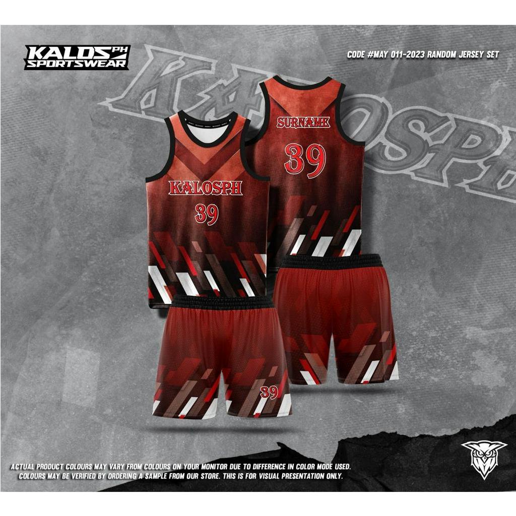 KALOSPH BASKETBALL JERSEY SET CODE # MAY 011-2023 RANDOM | Shopee ...
