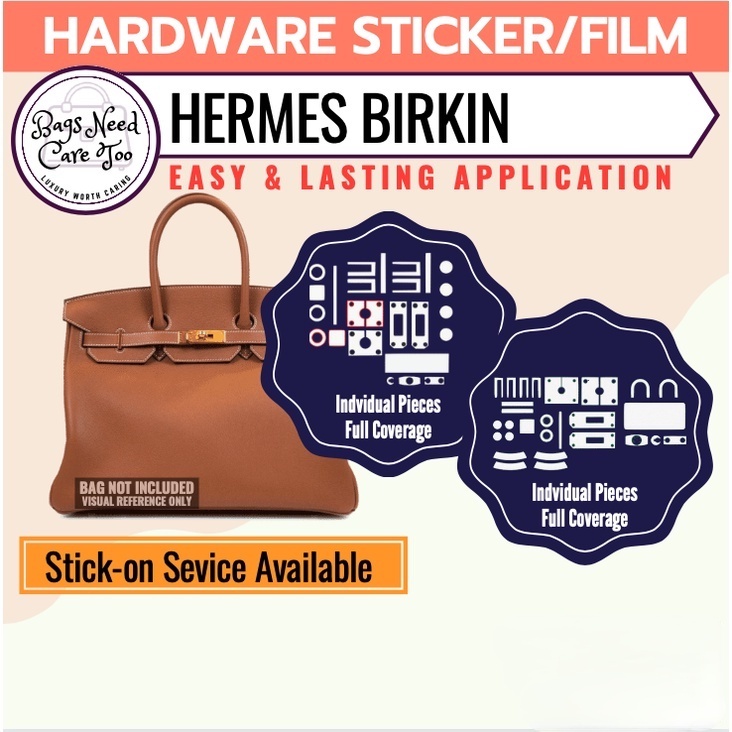 Bag Lover | Protect Birkin 25/30/35 Hardware Protective Stickers To ...