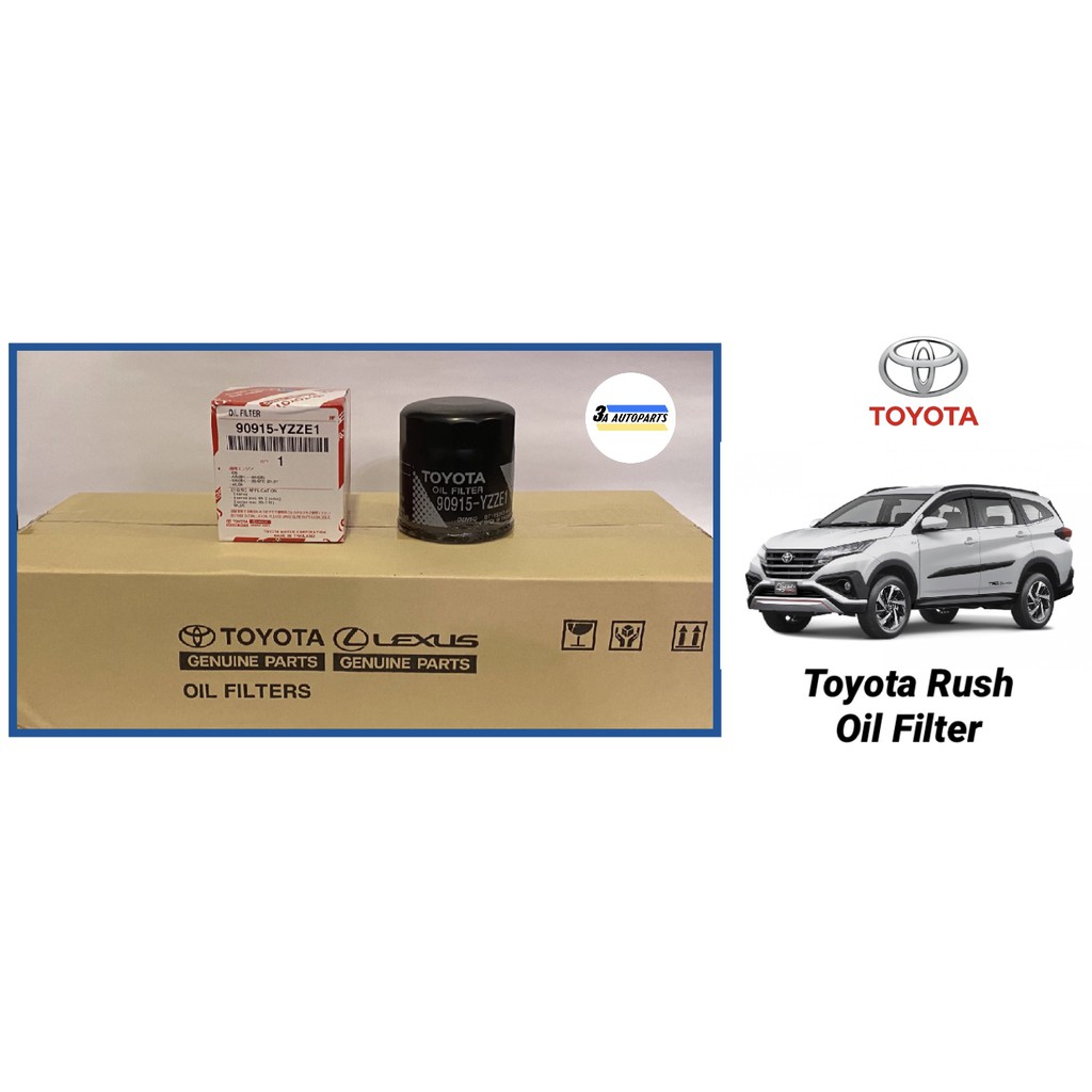 Toyota Rush Oil Filter YZZE1 / Vios | Shopee Philippines