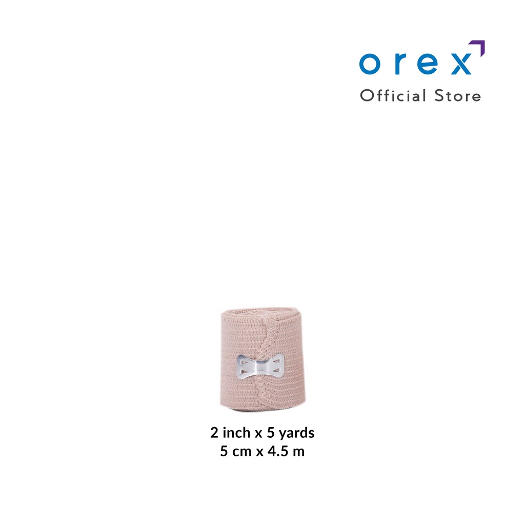 OREX Elastic Bandage 2"x5yds/3"x5yds/4"x5yds/6"x5yds - 1 roll | Shopee Philippines