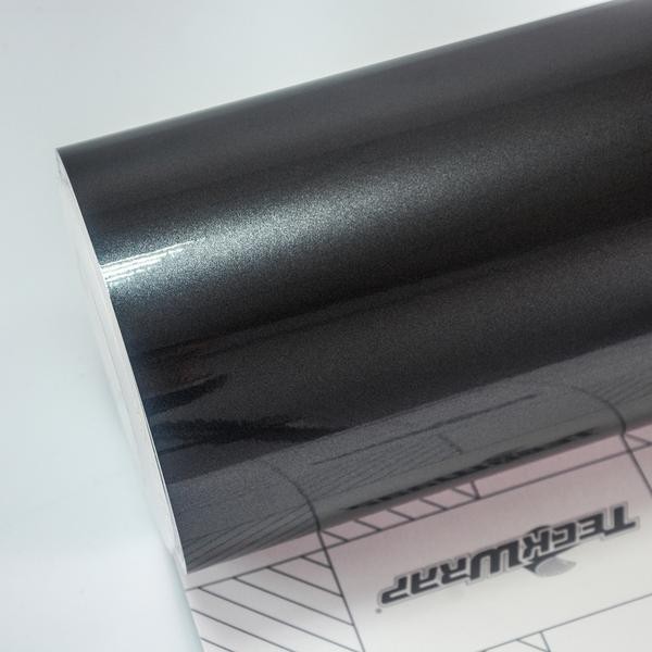 Teckwrap USA Gloss Dark Platinum Grey Metallic (RB12HD) CAR BIKE LAPTOP ...