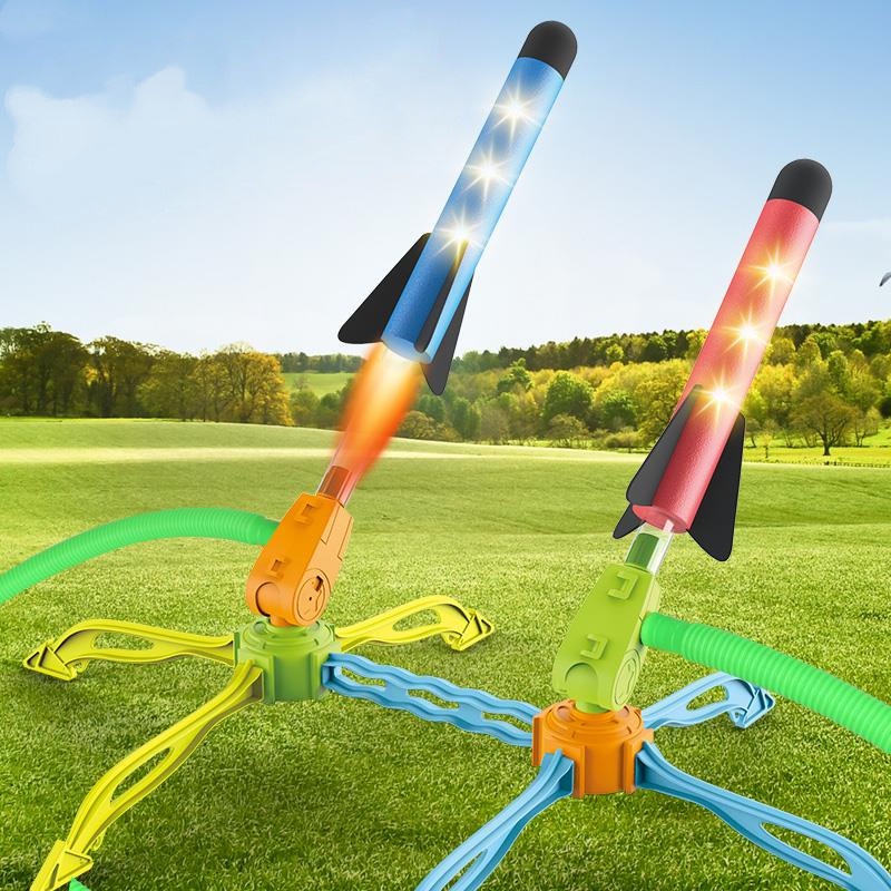 Little Buddy Toy For Kids Rocket Launcher Foam Rockets And Sturdy Stand ...