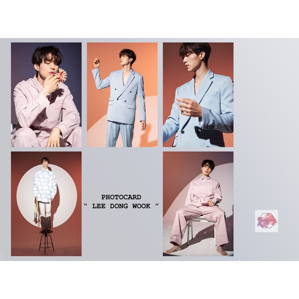 Lee DONG WOOK - PHOTOCARD KACTOR contains 5 pcs | Shopee Philippines