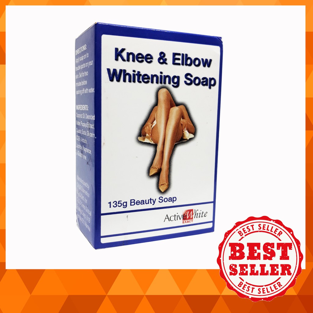 Active White Exact Knee & Elbow Whitening Soap, 135g | Shopee Philippines