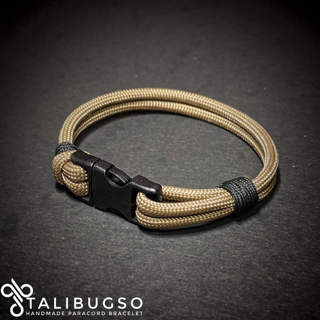 Paracord bracelet Nautical Minimalist Quick Release Buckle | TALIBUGSO ...
