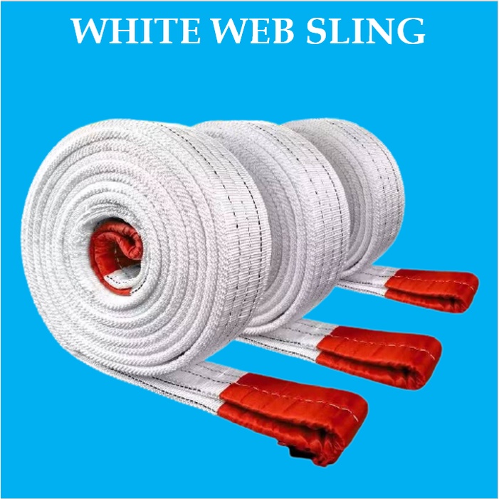 2-6 Meters Flat Lifting Belt Web Sling 2-5 Tons Belt Sling Belt Lifting ...