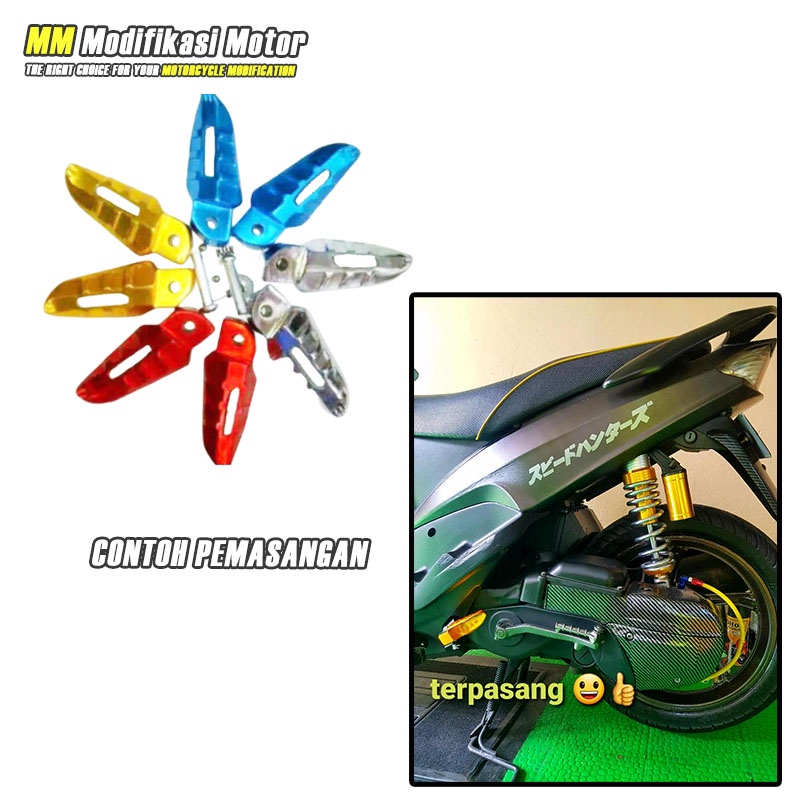 Step Mio Sporty Footstep Mio Sporty Step Mio Smile Aluminum Material ...