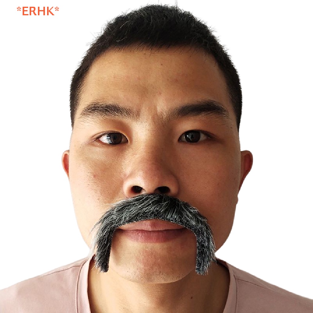 QrhYK> Funny Costume Pirate Party Mustache Cosplay Fake Moustache Fake ...