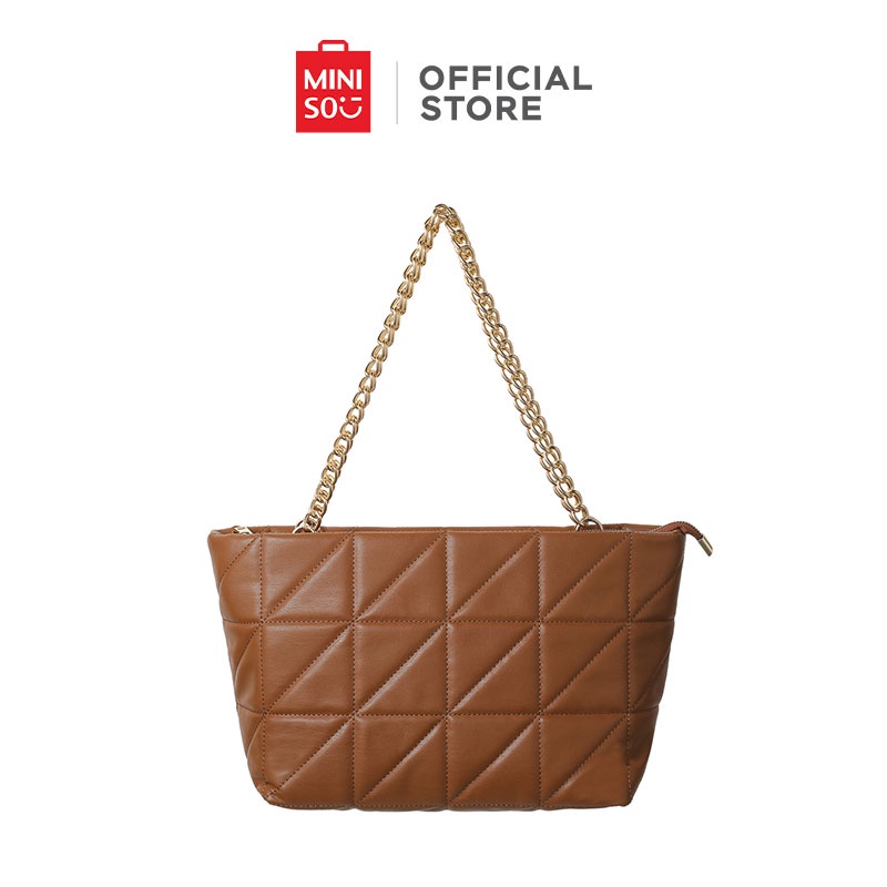 MINISO Retro Soft Tote Shoulder Bag | Shopee Philippines