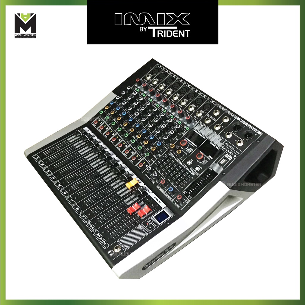 IMIX Galaxy 8 Powered Mixer 8 Channel Mixer 250W per Channel | Shopee ...