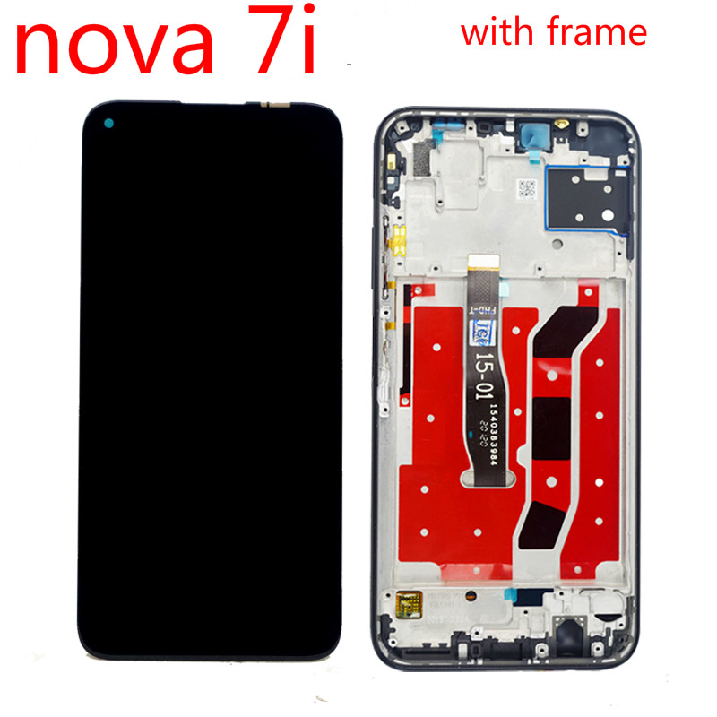 For Huawei Nova 7i LCD Display Digitizer With Frame Touch Screen JNY ...