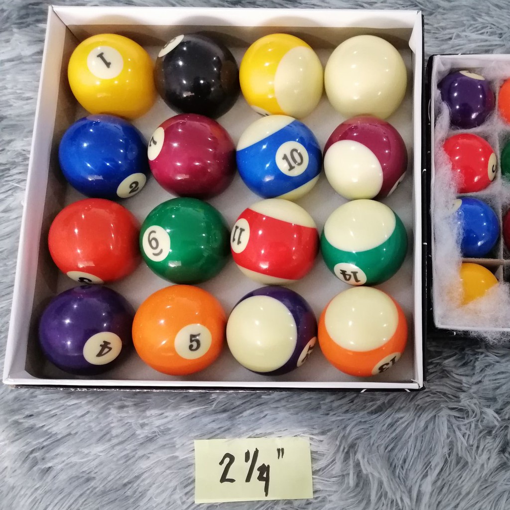 BILLIARD BALL SET (DIFFERENT SIZES) | Shopee Philippines