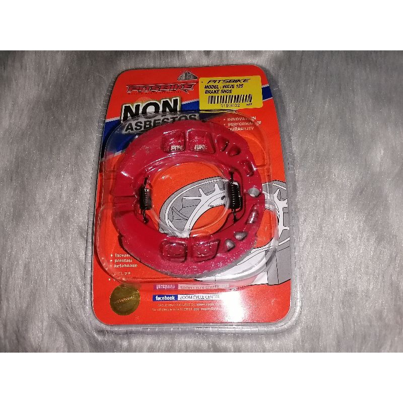 pitsbike brake shoe wave 110/125 xrm 110/125 smash 115 | Shopee Philippines