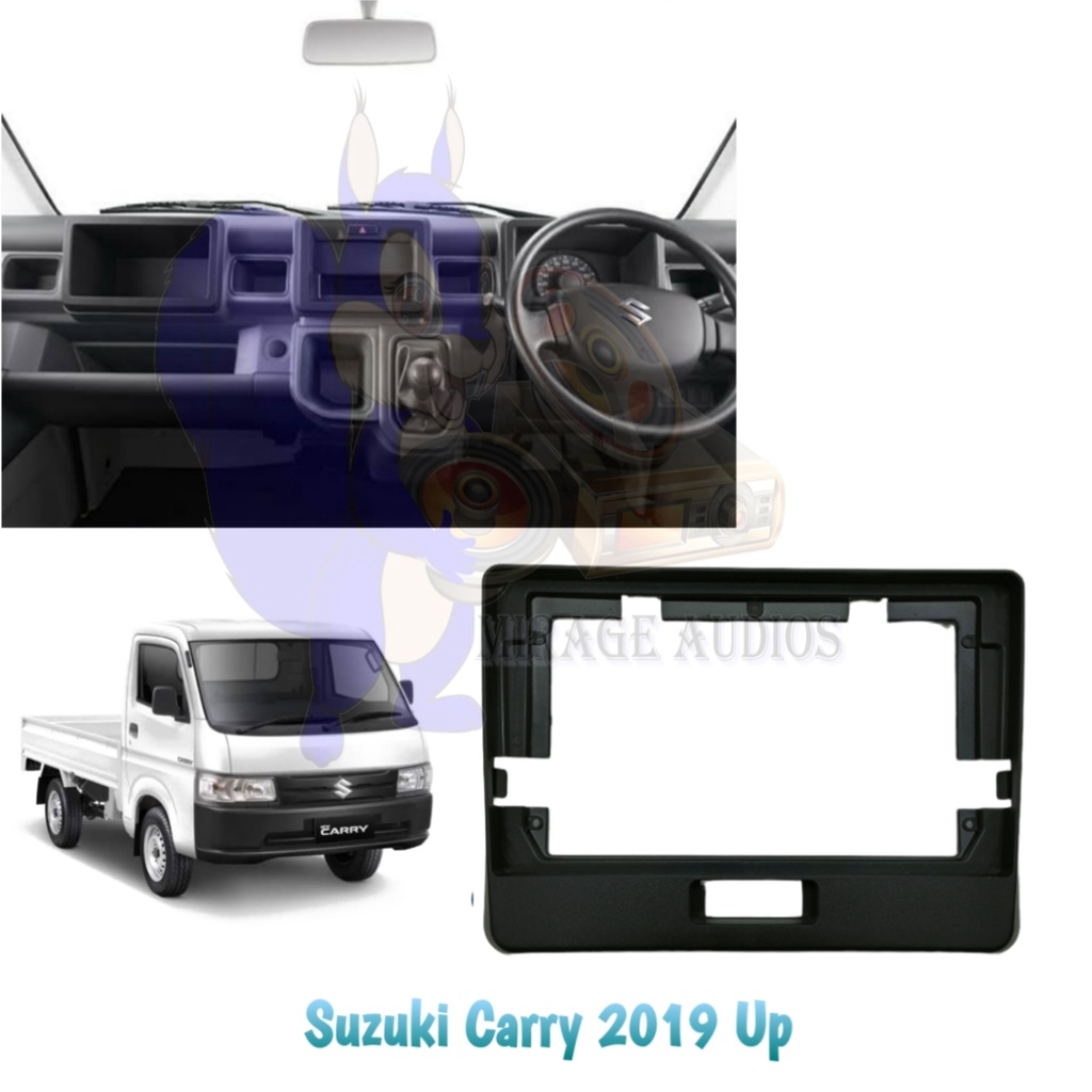 Suzuki Carry 2019 Android Head Unit Frame up 9 inch | Shopee Philippines