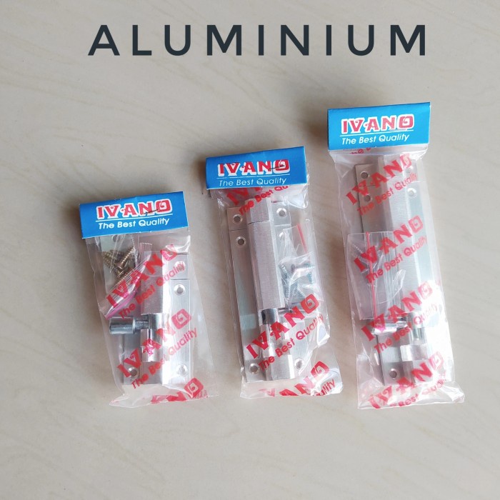 Aluminum Window Latch / Window Door Slot 2/3/4 inch Aluminum - 4" / 11 ...