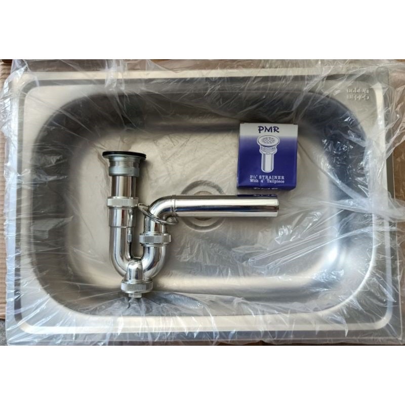 LABABO Stainless Kitchen Sink 14x20 | Shopee Philippines