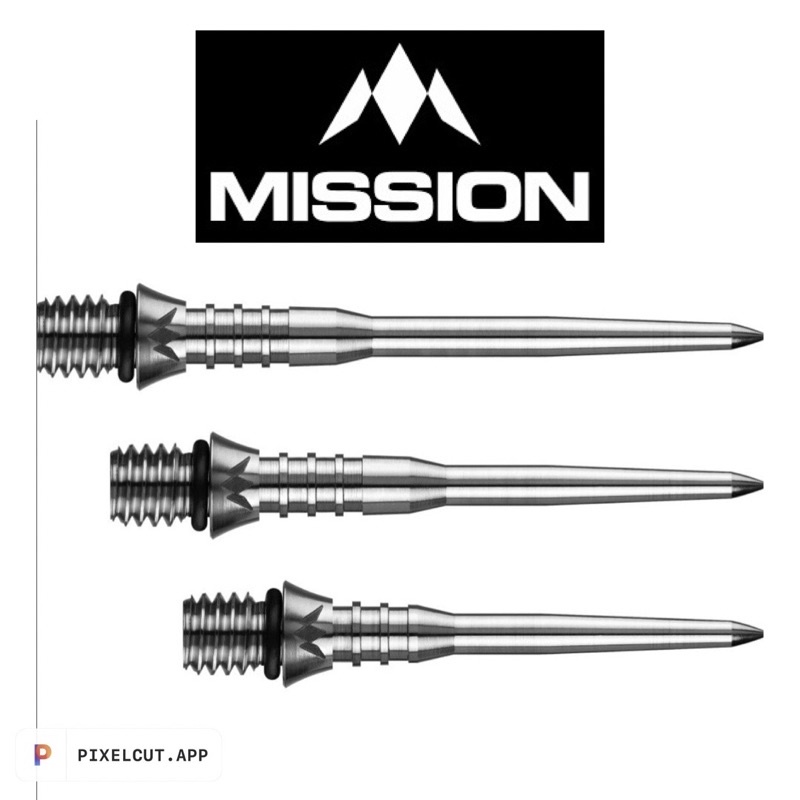 MISSION-TITANIUM CONVERSION DART POINTS | Shopee Philippines
