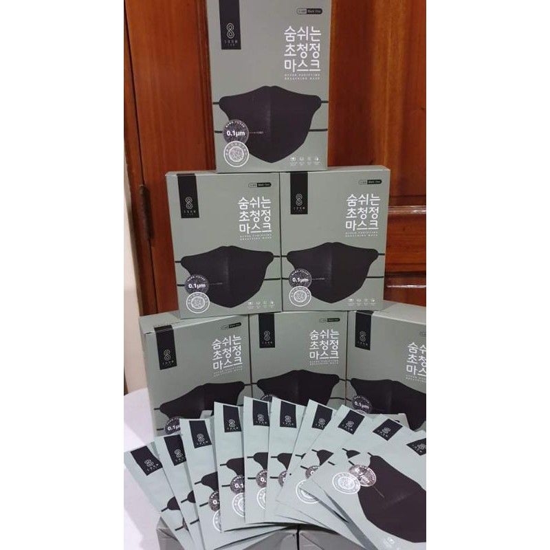 SOOMLAB Nanofiber Mask (BLACK) | Shopee Philippines