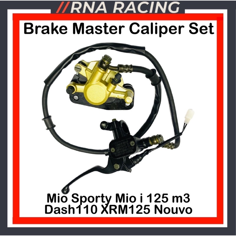 Brake Master Caliper Set Mio Sporty Mio i 125 m3 Dash110 XRM125 Nouvo ...