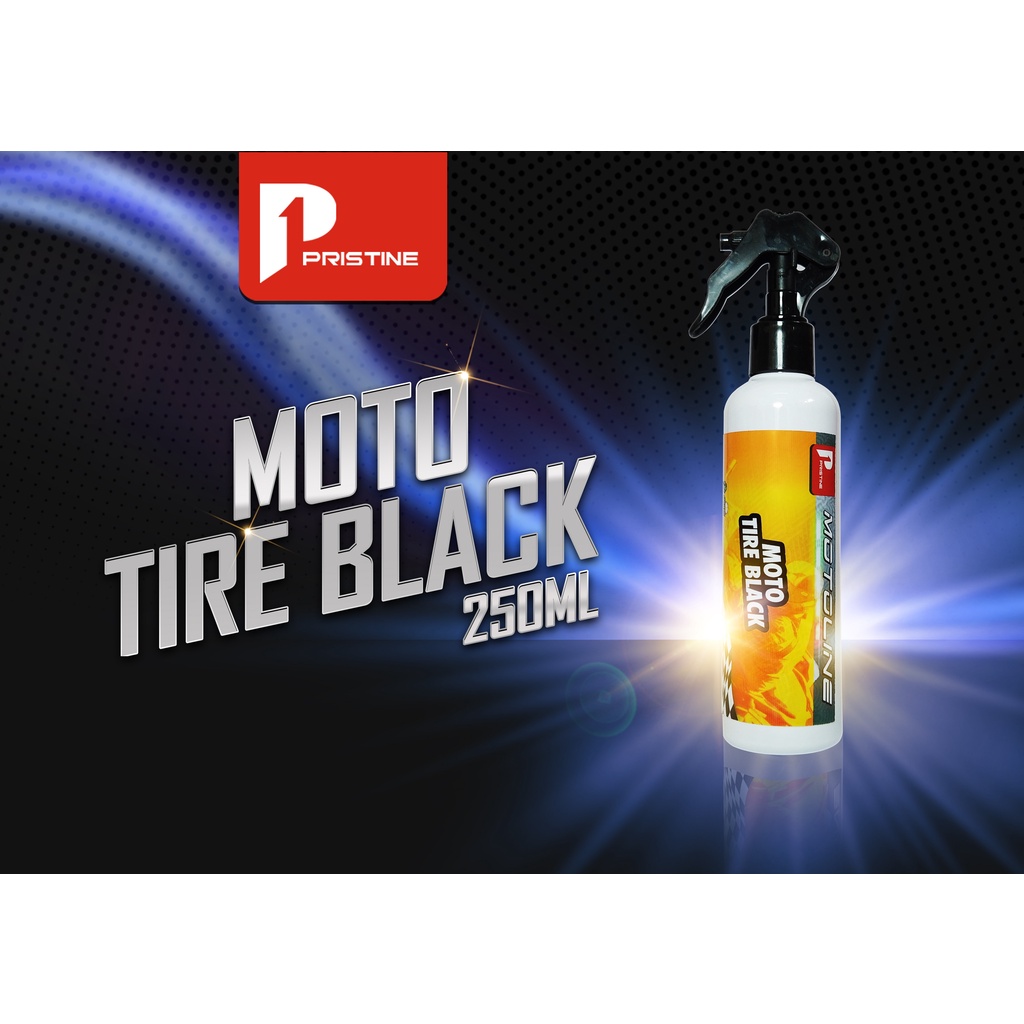 MOTOLINE MOTO TIRE BLACK 250ml | Shopee Philippines