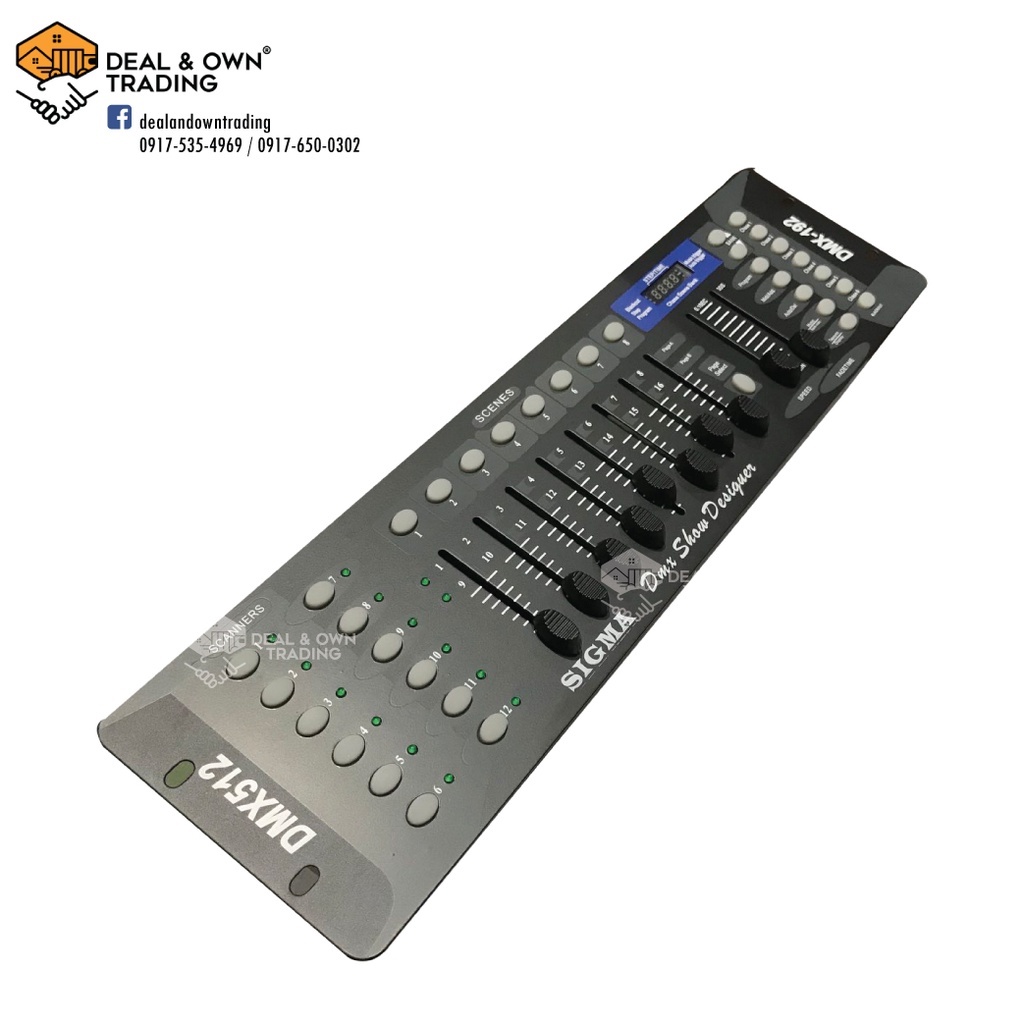 Matrix DMX-512/DMX-192 Lighting Controller | Shopee Philippines