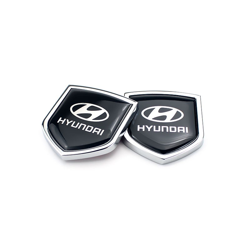 2 Pieces Car Sticker For Hyundai accent reina starex kona tucson sta.fe ...