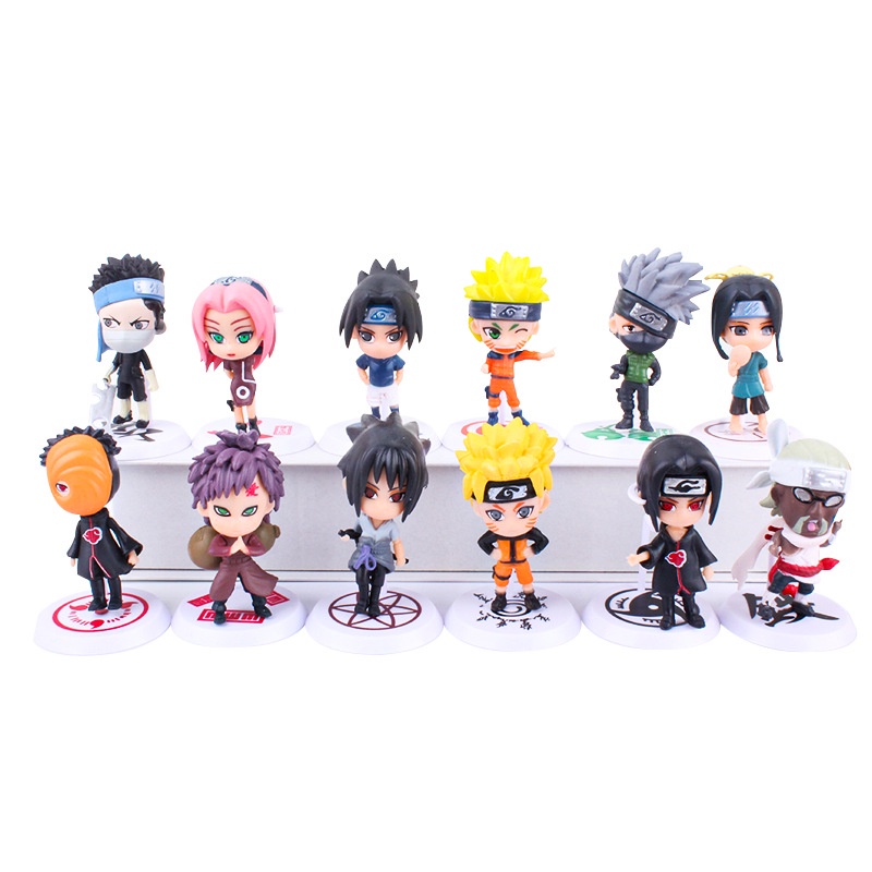Japanese cartoons around comicsJapanese anime figure Popit 6 Sasuke ...
