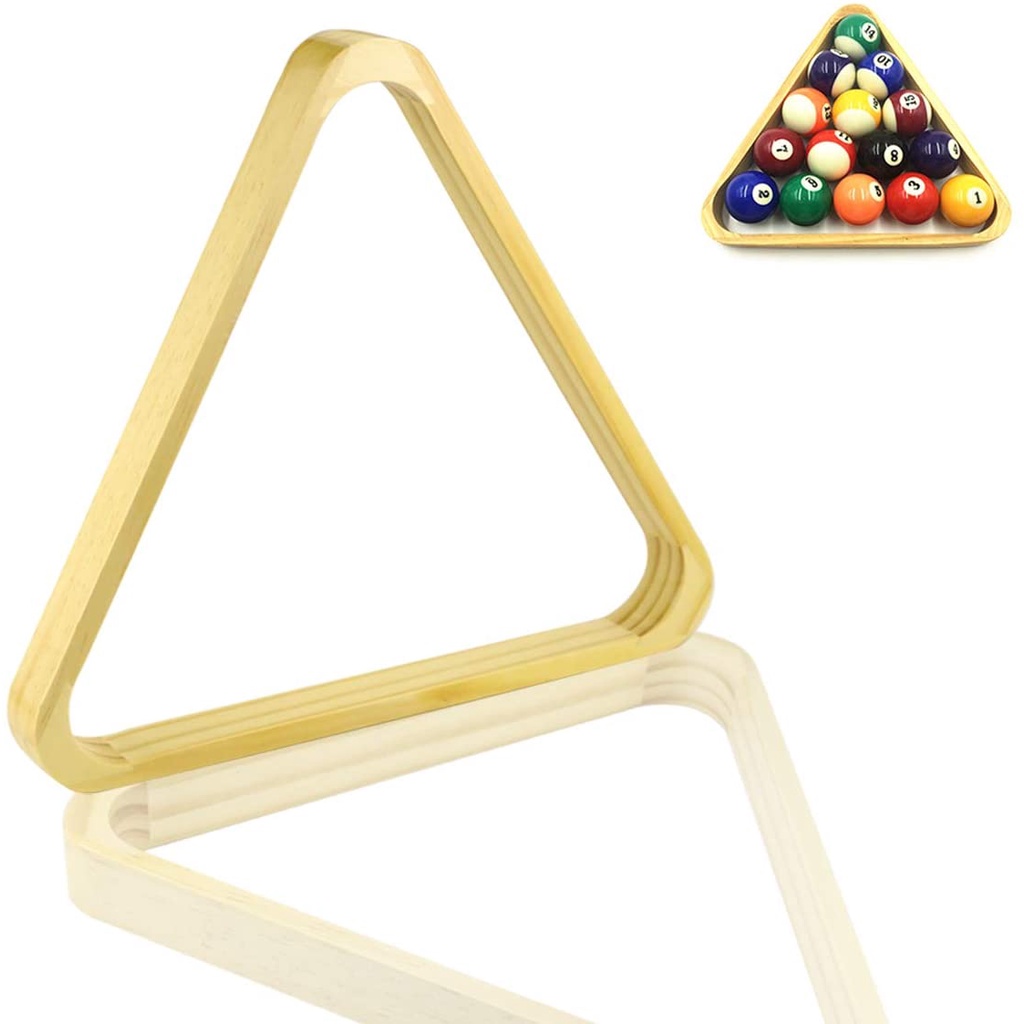 8 Ball Pool Billiard Table Rack Triangle Rack Standard Size with free ...
