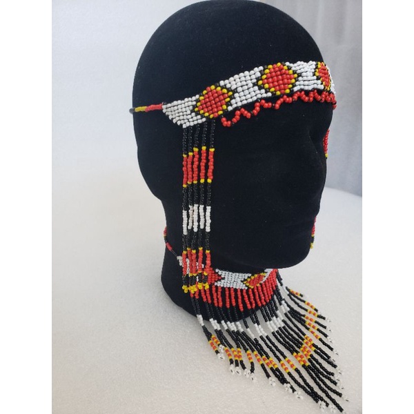FASHION ETHNIC HEADDRESS AND NECKLACE SET FOR WOMEN/ TRIBAL/MANOBO ...