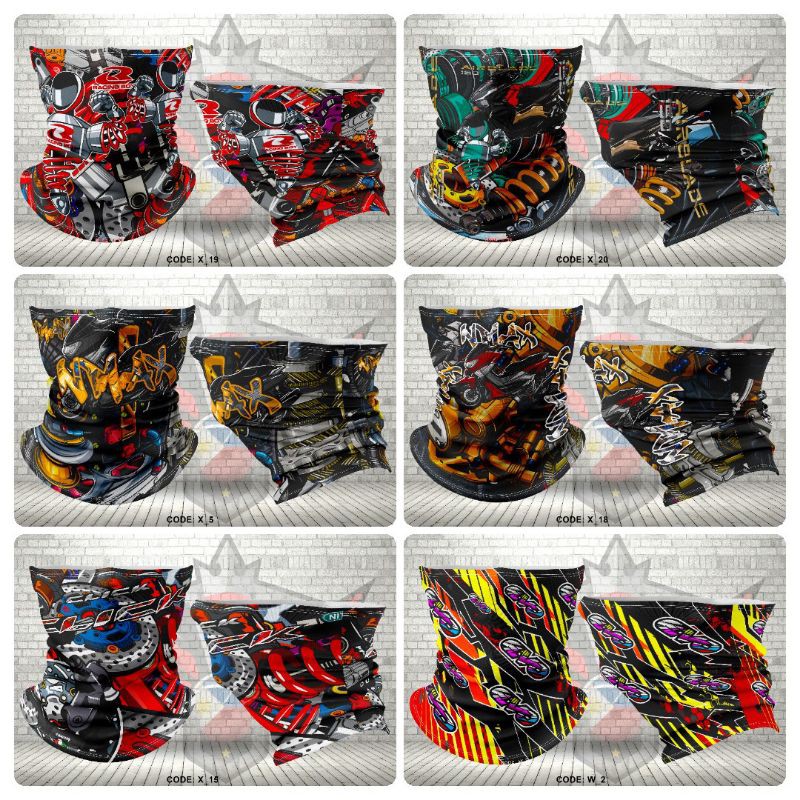 Tube Mask X Series B 21 | Shopee Philippines