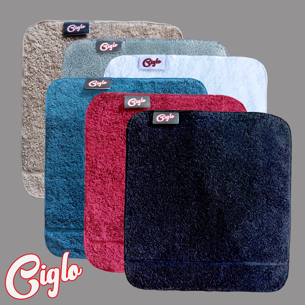 Ciglo Face Towel 100% Absorbent Natural Cotton | Shopee Philippines