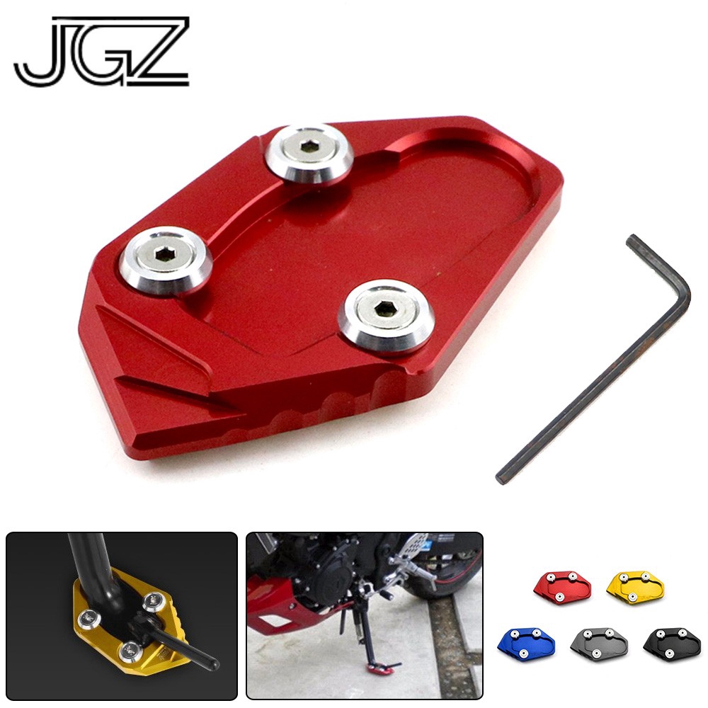 Motorcycle CNC Side Stand Enlarger Kickstand for YAMAHA YZF R3 R25 MT03 ...