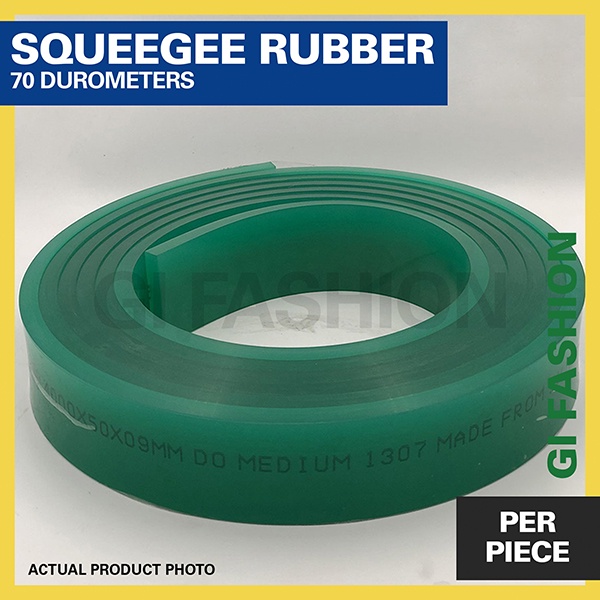 Squeegee Rubber green 75 durometers silkscreen printing | Shopee ...